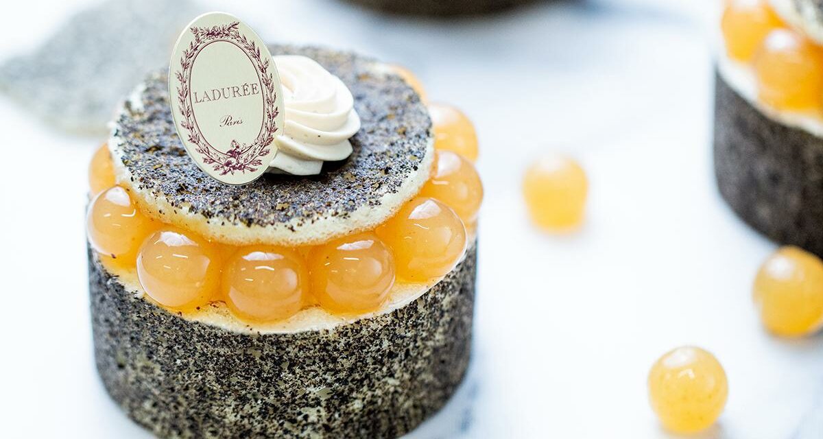 Ladurée Charlotte poire thé Marie-Antoinette : à en perdre la tête