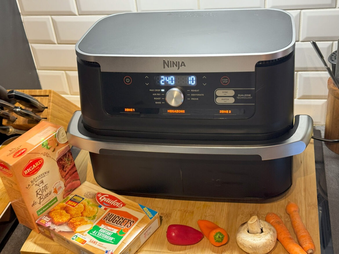 Test Ninja Foodi Flex AF500EU : AirFryer pour familles ou ogres ...