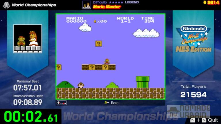 Test Nintendo World Championships NES Edition : rétro eSport