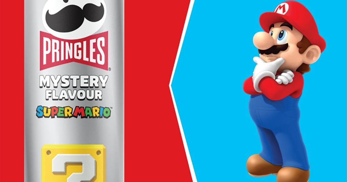 PRINGLES X SUPER MARIO : pour des apéros croustillants et ludiques