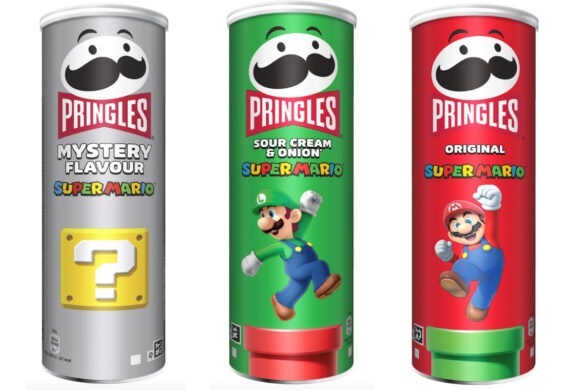 PRINGLES X SUPER MARIO : pour des apéros croustillants et ludiques