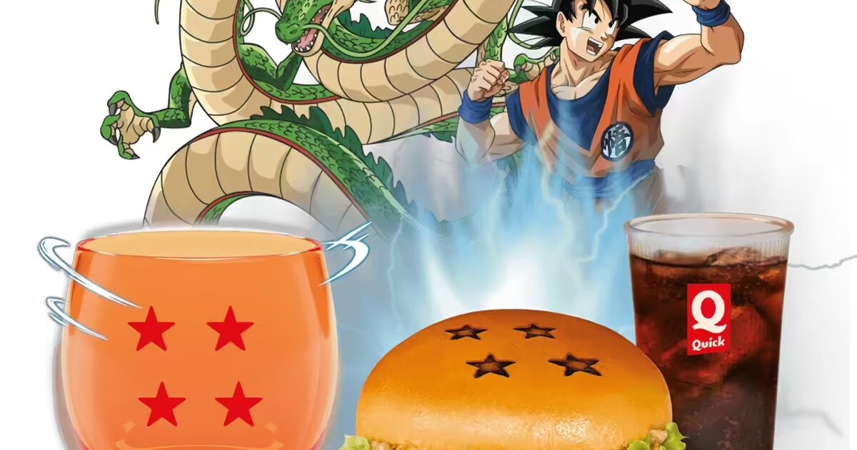 Quick X Dragon Ball Super : des burgers et des verres collectors à ...
